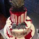 Check Out This Blood-Spattered 'Game of Thrones' Birthday Cake ...
